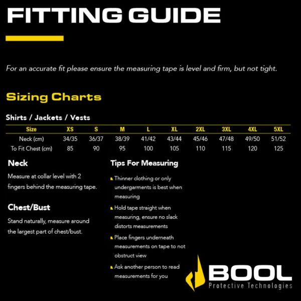 Arc flash Shirt HRC2 8.6cal/cm2 - Bool Parvotex