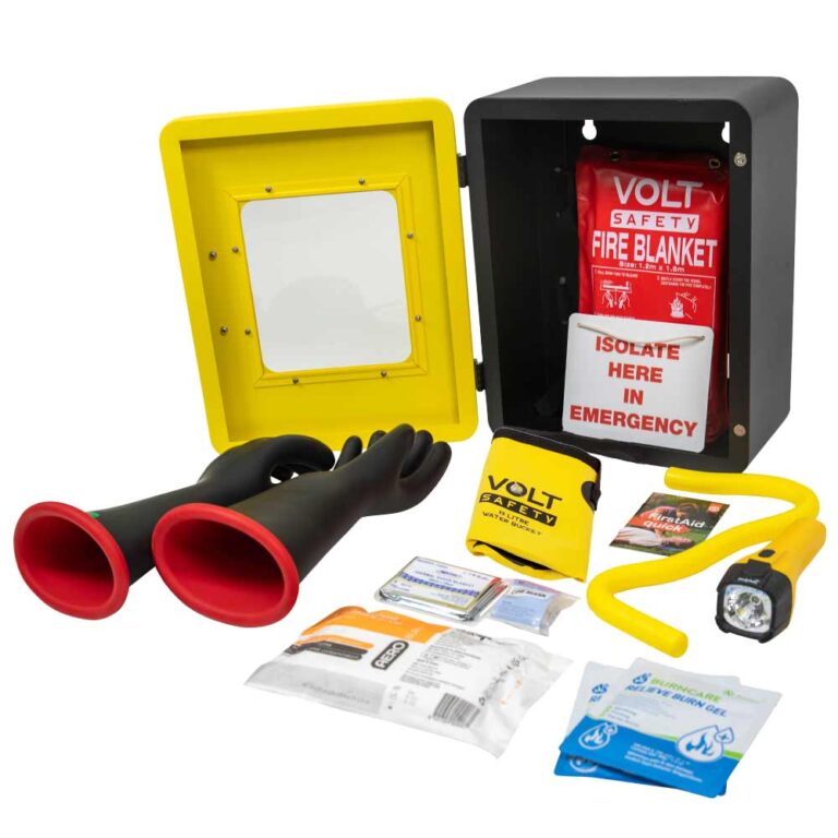 High Voltage Wall Mounted Rescue Kit - Volt Safety