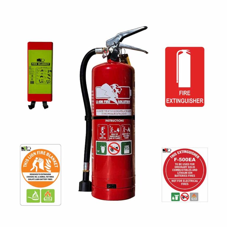Lithium-Ion Battery Fire Safety Kit Small - LI-ion Fire Solution