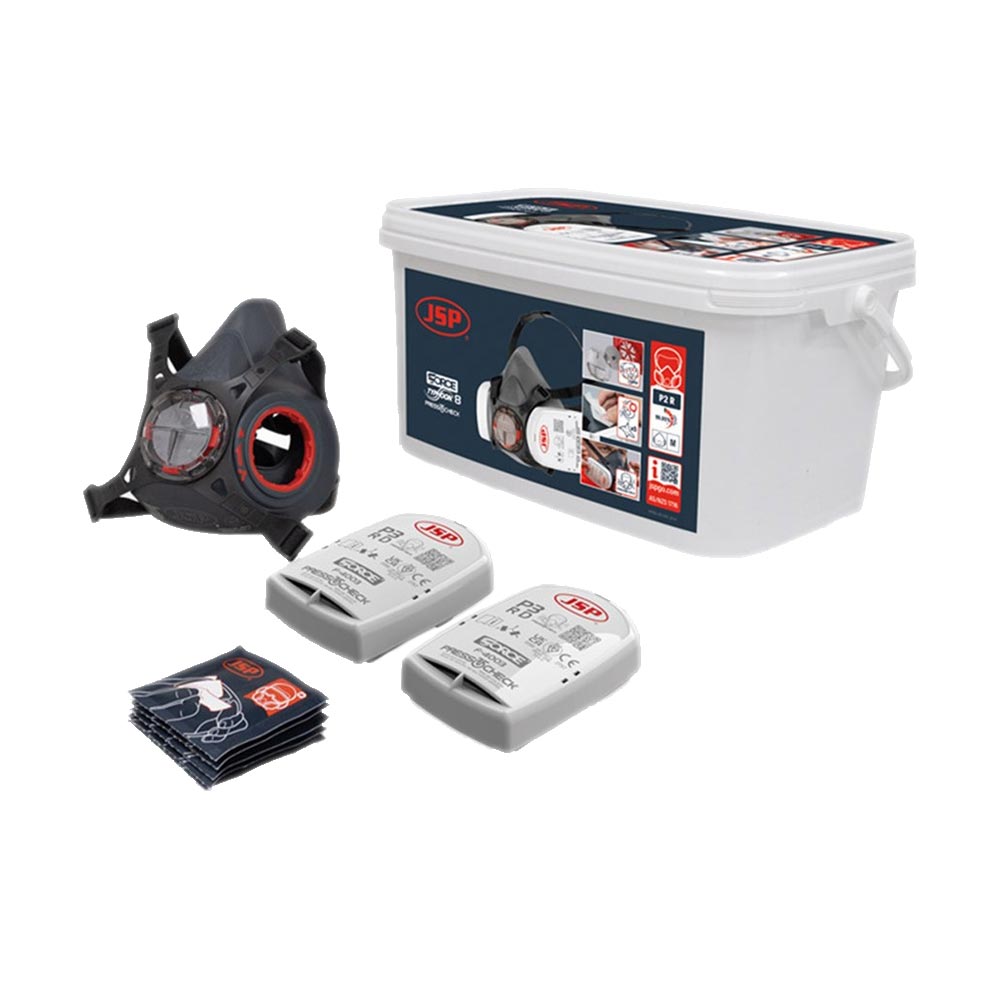 Half Mask Respirator Kit for Asbestos / Silica / Dust - JSP