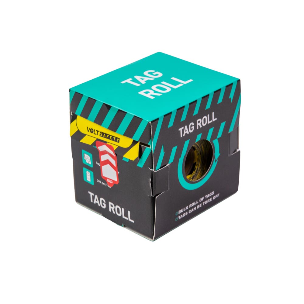 Out of Service Lockout Tag Roll - Volt Safety