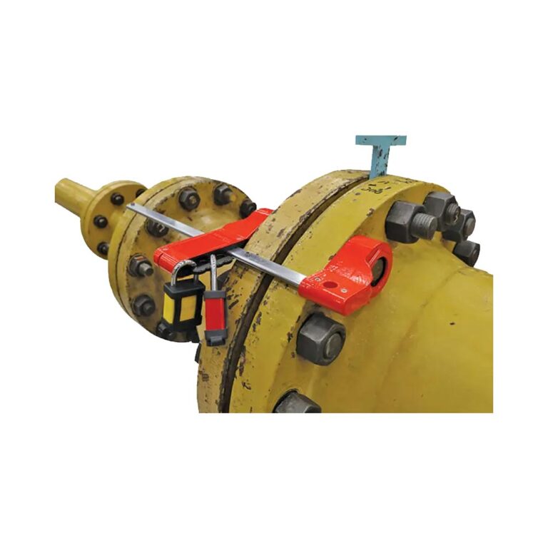 Large Blind Flange Lockout - Volt Safety