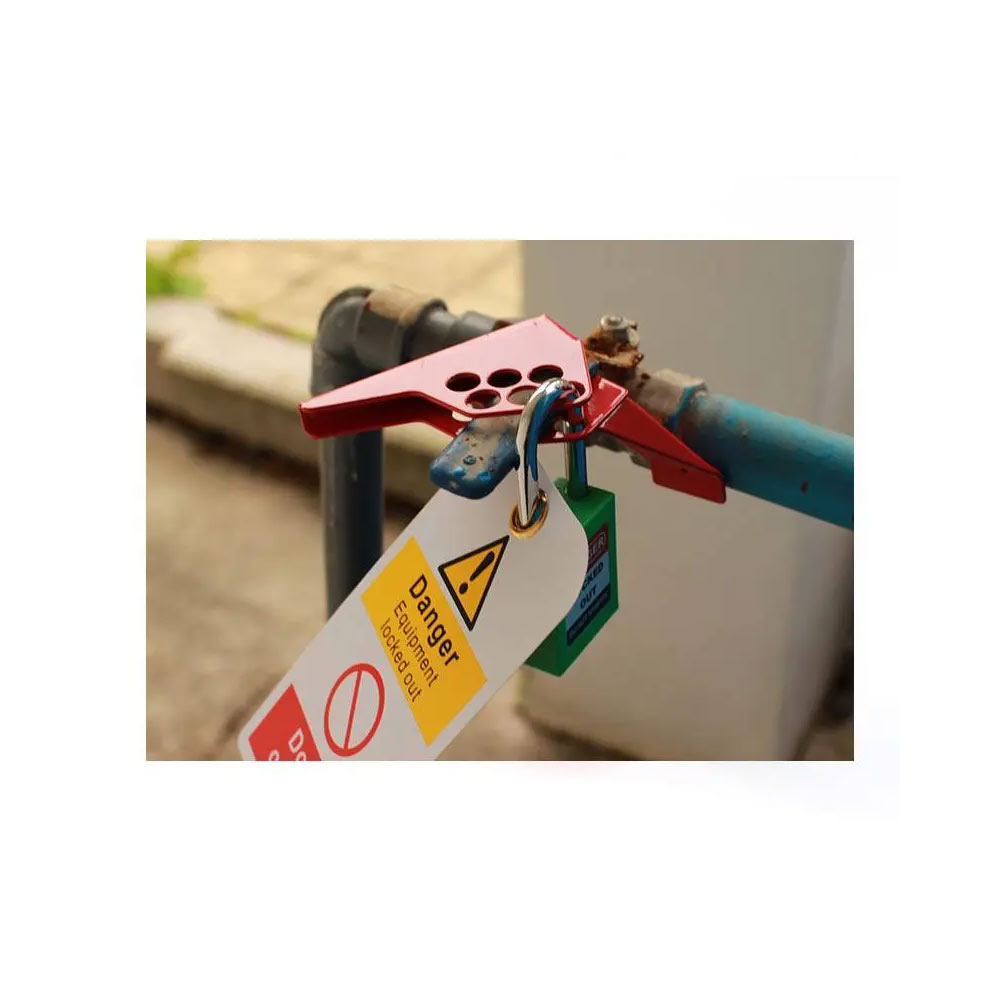 Small Turn Ball Valve Lockout - Volt Safety